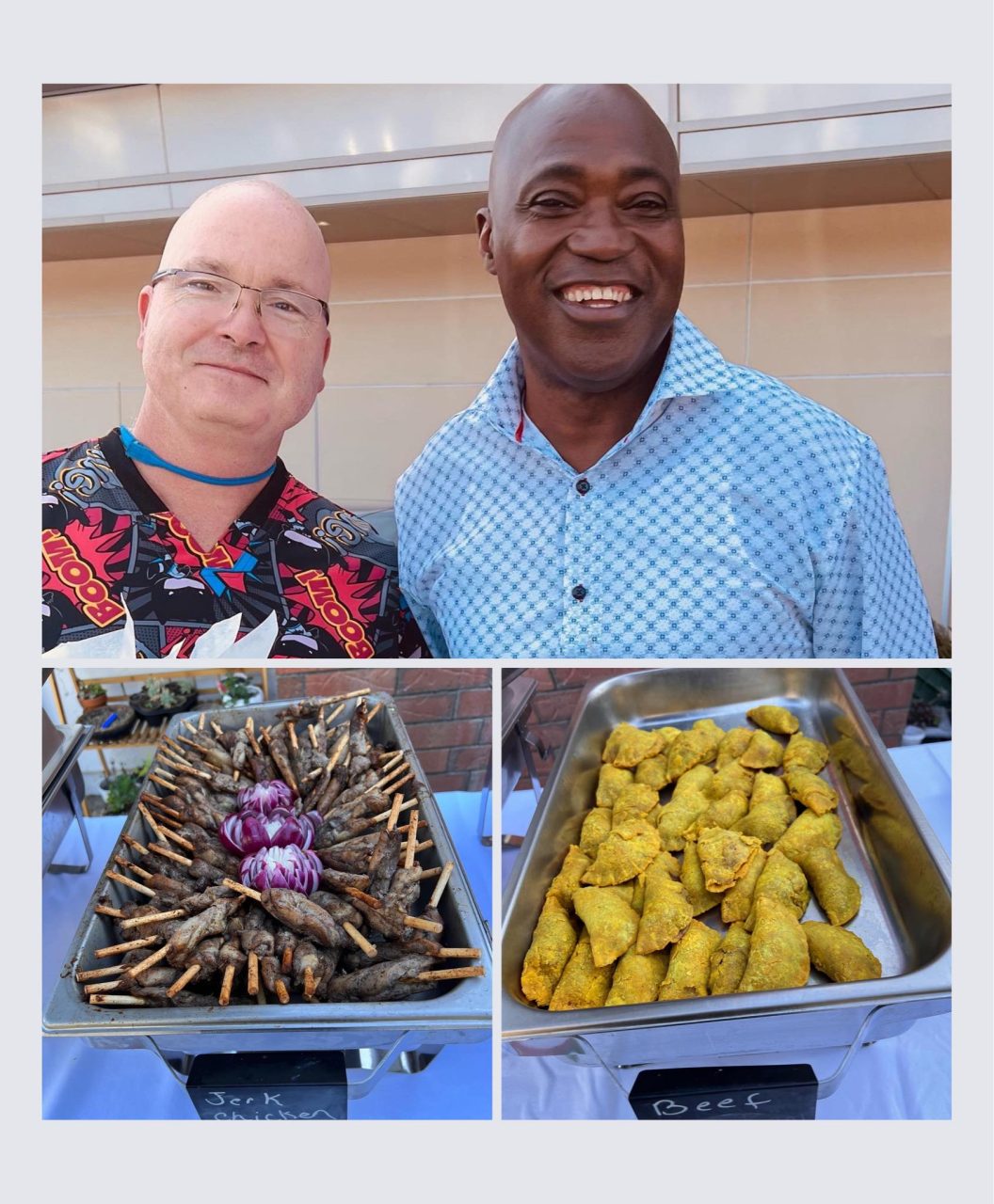Dave's Retirement Party - Rasta Mama's Kitchen Catering Service